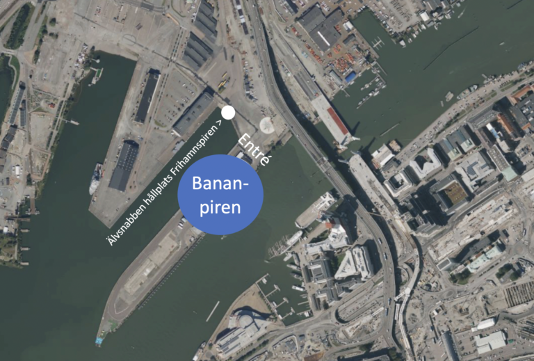 Hitta till Bananpiren - Frihamnsdagarna